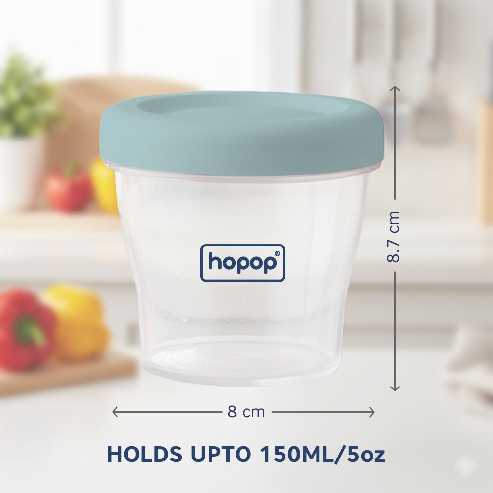 BuyBaby Multi-Functional Food Storage Containers – Set of 4 | Hopop.in