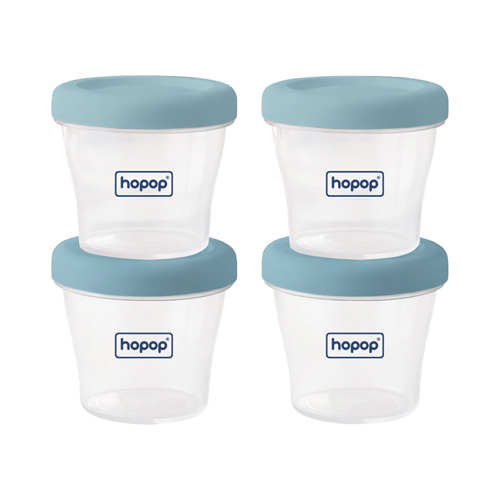 Buy Hopop Baby Food Storage Containers - Set of 4 BPA-Free | hopop.in ...