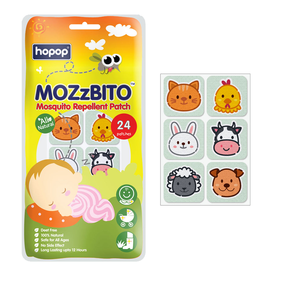 Shop Hopop MoZzbito Mosquito Repellent Patches | Safe Protection for ...